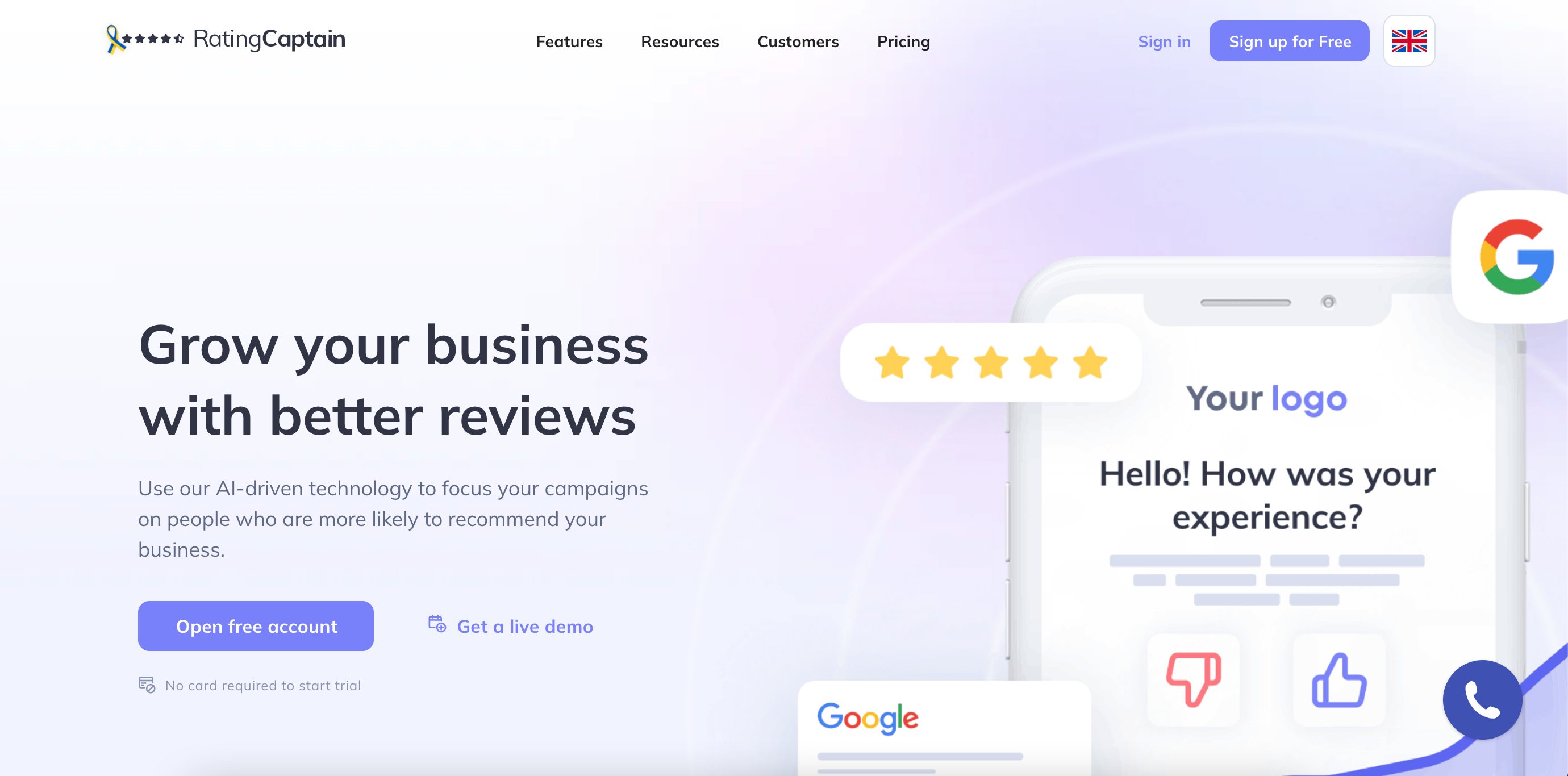 Five stars for Rating Captain. Pathfinder invests in the platform for ...